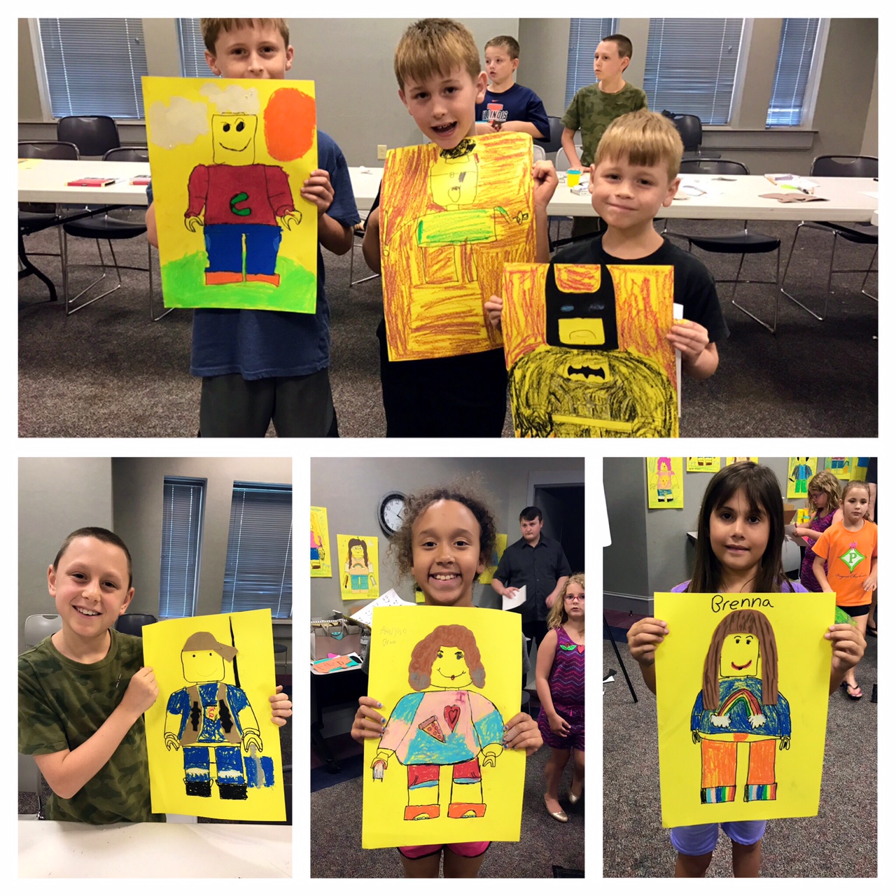 LEGO Self Portrait Success! | Shanda McCloskey, Children's Illustrator ...