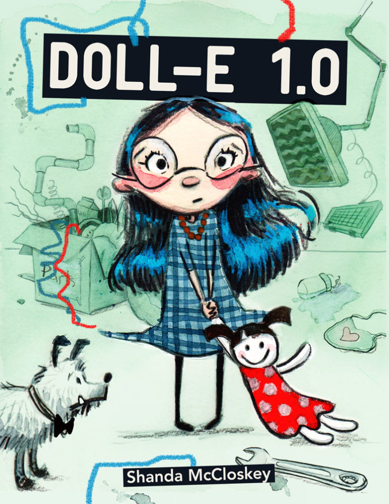 The COVER of Doll-E 1.0 is out! (and some SCARY failed attempts ...